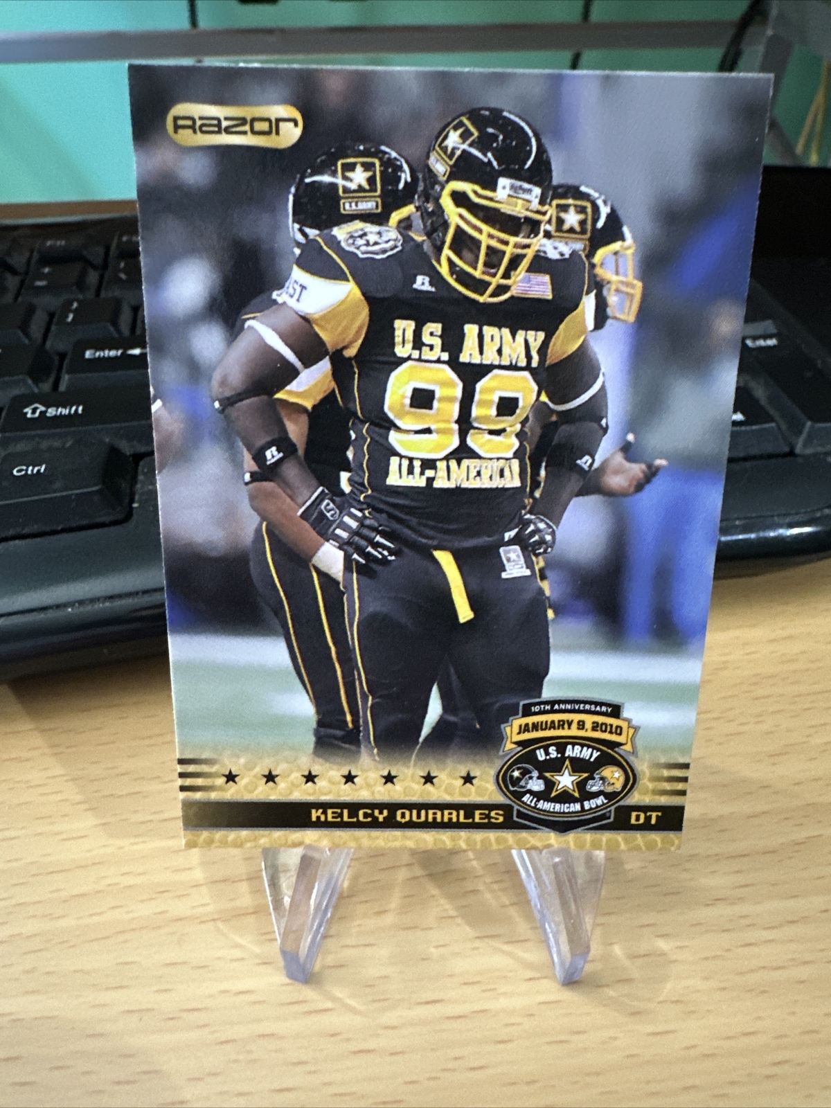 2010 Razor Army All-American Bowl #26 Kelcy Quarles | eBay