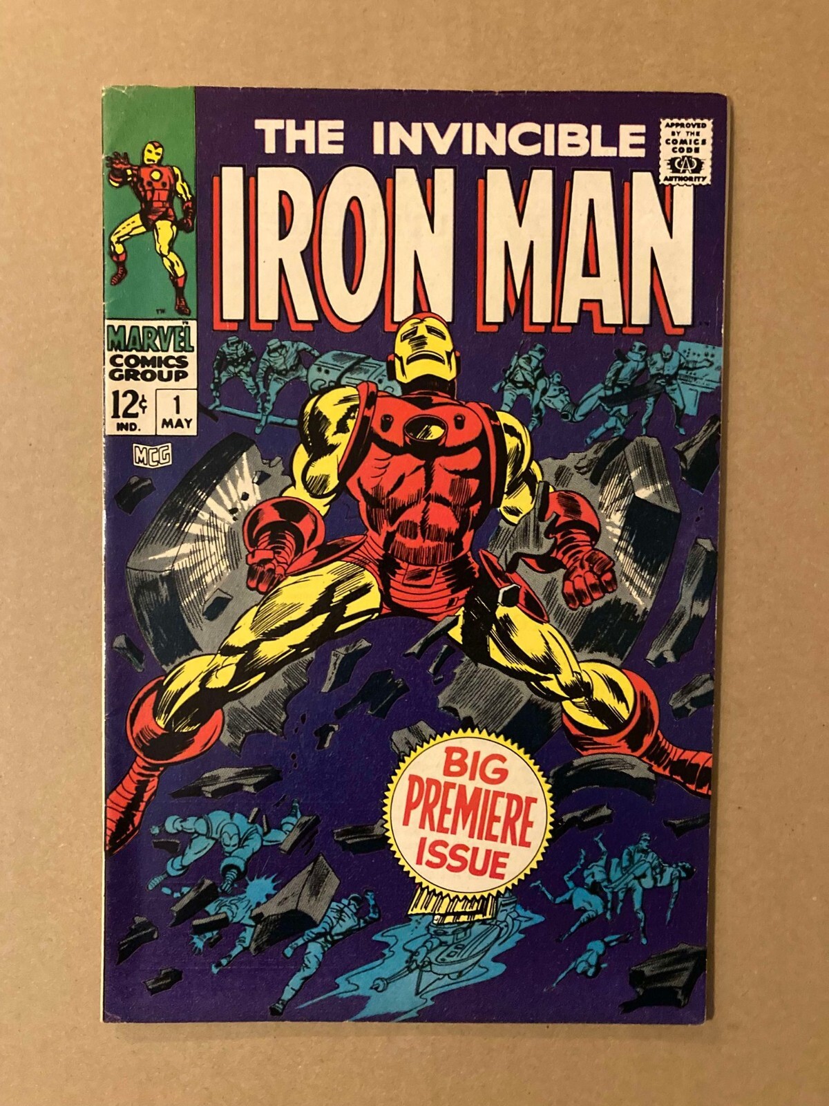 The Invincible Iron Man #1 - May 1968 / Marvel Comics first issue | eBay
