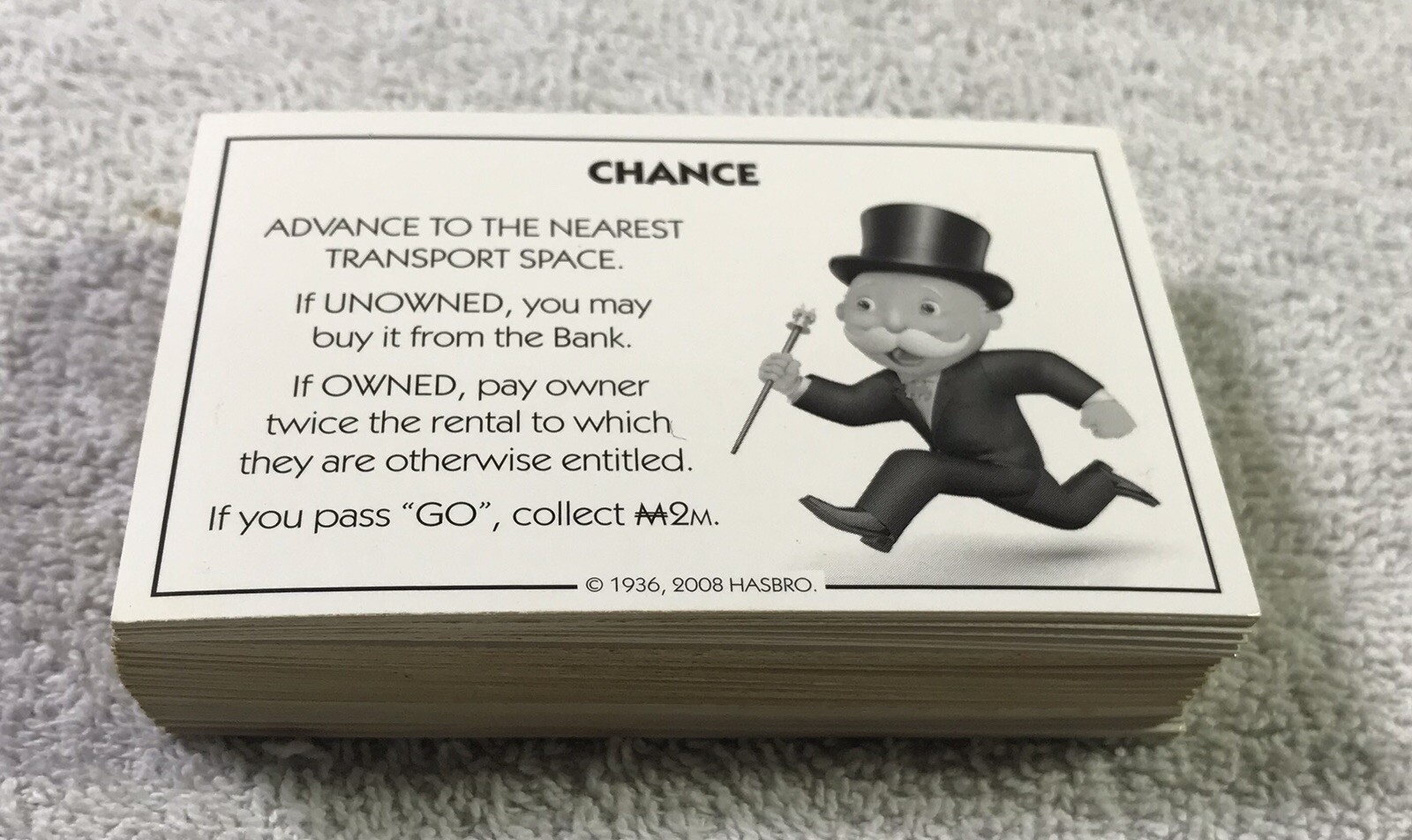 Monopoly Chance From Space