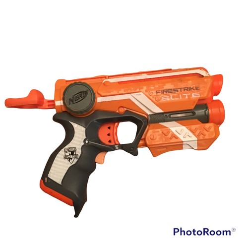 NERF N-Force Firestrike Elite Single Shot Foam Dart Pistol Blaster ...
