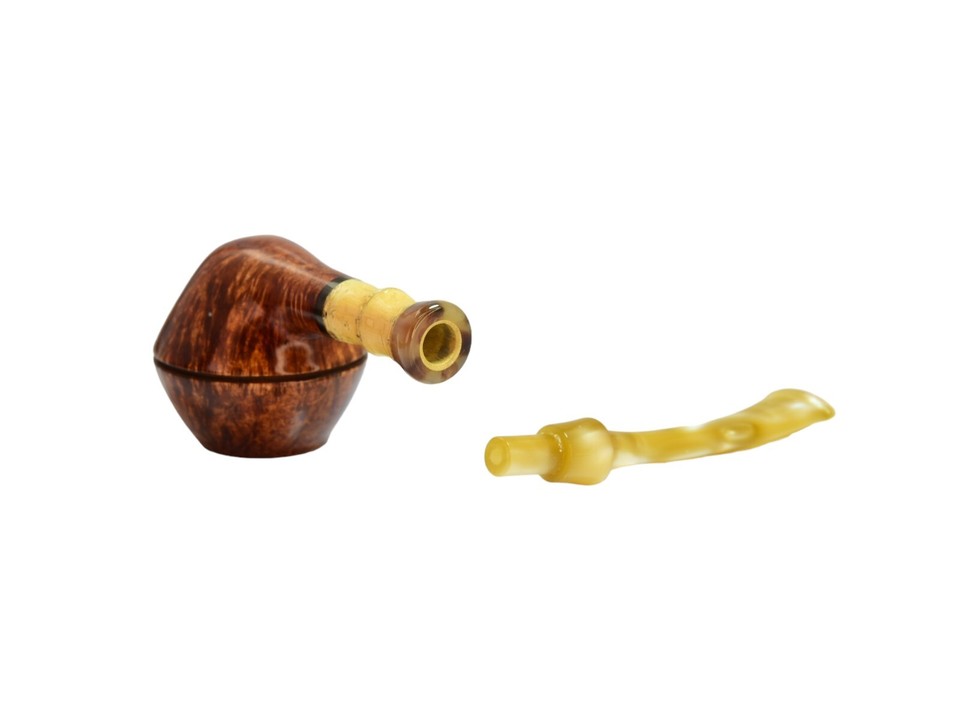 Briar pipe Freehand style with Crazy Bamboo Artisan handmade unique ...