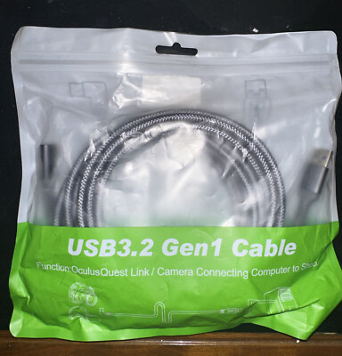 VR Link Cable 16FT, Compatible with Oculus/Meta Quest 2 Accessories and ...