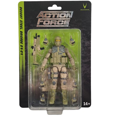 Valaverse Action Force Series 4: Desert Condor 6” Action Figure ...