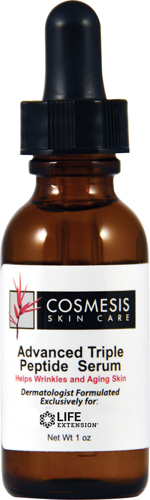 COSMESIS Skin Care Advanced Triple Peptide Serum for Wrinkles & Aging ...
