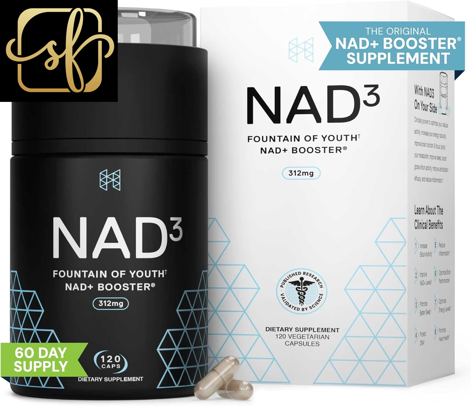 Supplements NAD3 NAD+ Booster Clinically Proven & Independently Tested ...