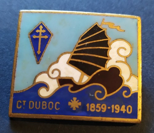 Insigne / Badge Marine - Commandant Duboc | eBay