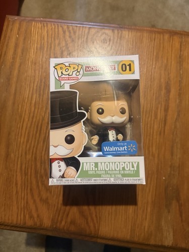 Funko Pop Board Games Mr Monopoly Figure #01 Walmart Exclusive | eBay