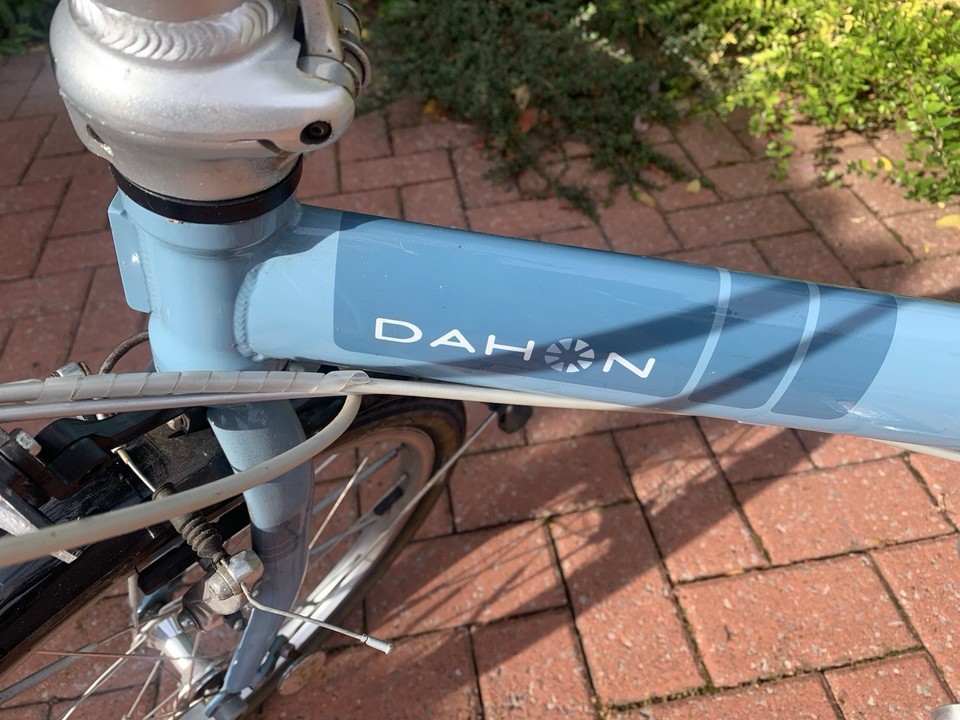 Dahon Speed D7 Folding Bike 7-Speed SRAM Grip Shift, Luggage Rack | eBay UK