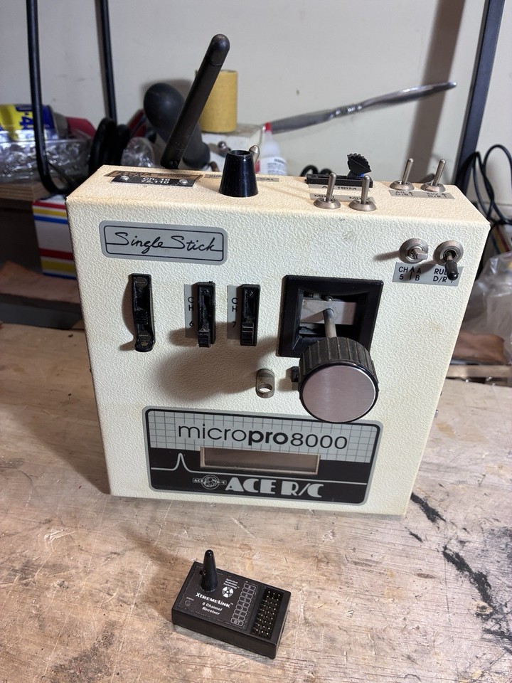 Ace Micropro Single Stick 8000 2.4ghz Xps Conversion W Receiver R/c | eBay