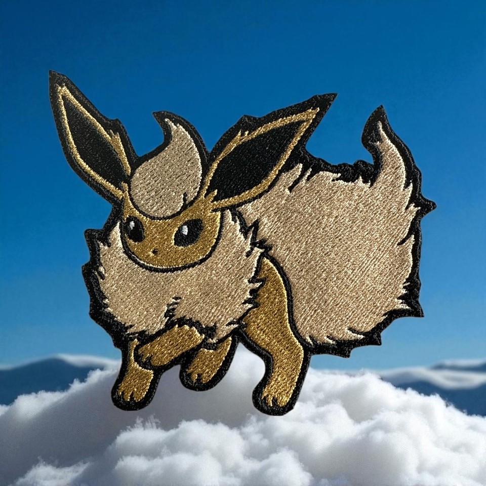 Pokémon Eevee Evolution Patch/ Pokémon Eevee Patch 3.99" X 4.70" | eBay