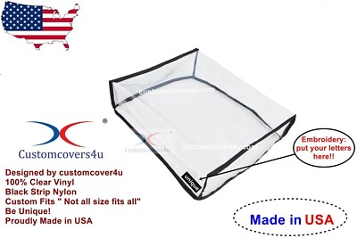 SPECIAL CLEAR VINYL DUST COVER | FOR Audio Research REF-6 Pre amp Made ...