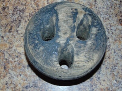 Antique 6.25 inch Ships Deadeye Block Pulley | eBay