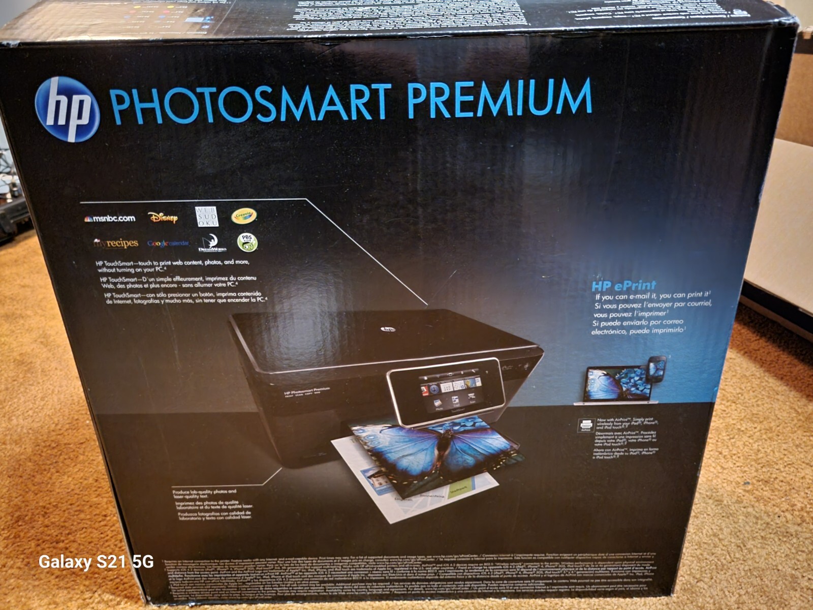 HP Photosmart Premium All-in-One Printer C310A NEW OPEN BOX FREE SHIP ...