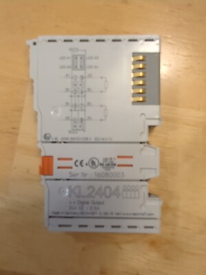 Beckhoff KL2404 4x Digital Output | eBay