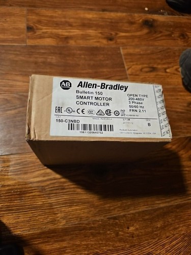 New Sealed 150-C3NBD Allen-Bradley SMC-3 Open Type 3A Smart Motor ...