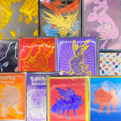 Pokémon Trading Card Sleeves Elite Trainer Box Packs 65 Sleeves Per ...