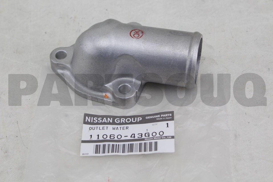 1106043G00 Genuine Nissan OUTLET-WATER 11060-43G00 | eBay