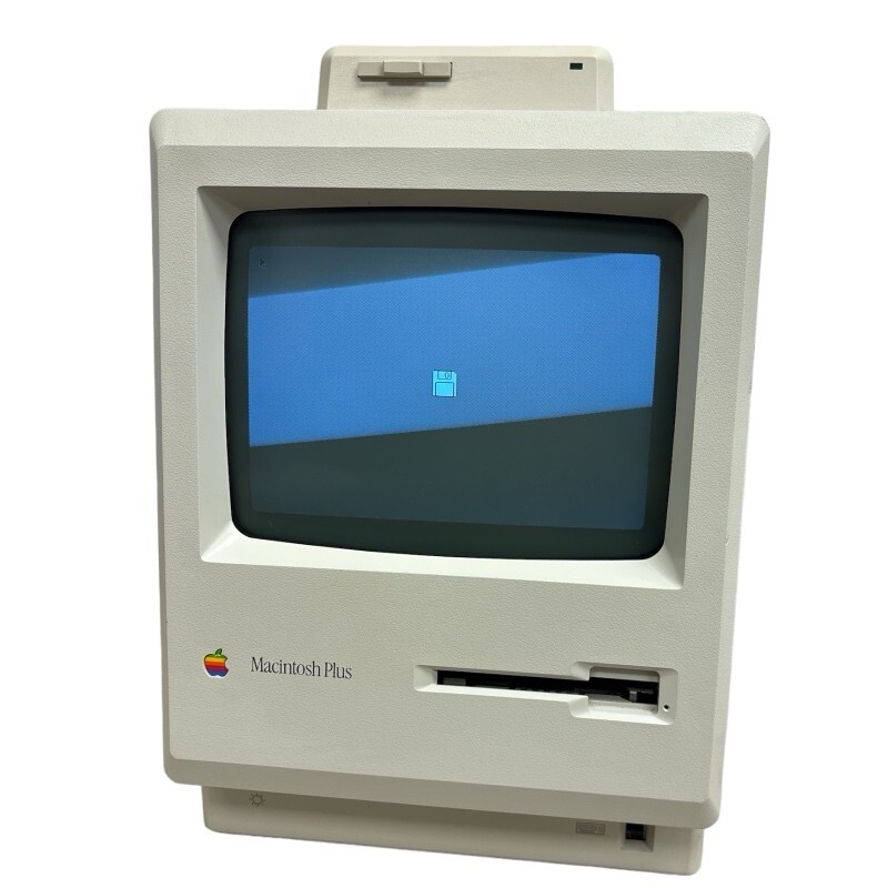 Vintage Apple Macintosh Plus 1MB Computer Model M0001A Powers On | eBay