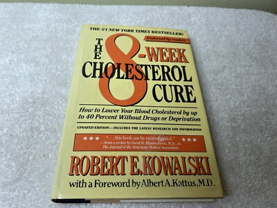 Cholesterol Cure 8 Week How to Lower Your Blood Cholesterol Hardback ...