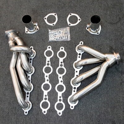 LS Swap S10 Conversion Headers Fit Chevy LS1 LS2 LS3 LS6 LS 4.8L,5.3L,5 ...