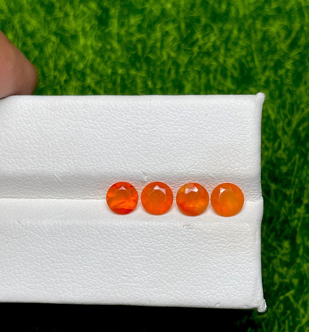 1.68CT Natural Earth Mine Mexican Fire Opal | eBay