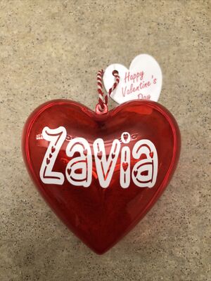 Personalized Plastic Fillable Heart Containers Valentine's Day Gift New ...