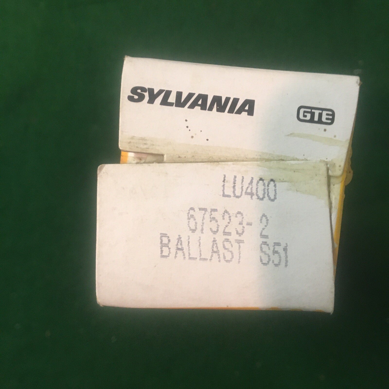 Lot of 2 Sylvania GTE Lumalux 400 Watt High Pressure Sodium Lamp LU400 ...