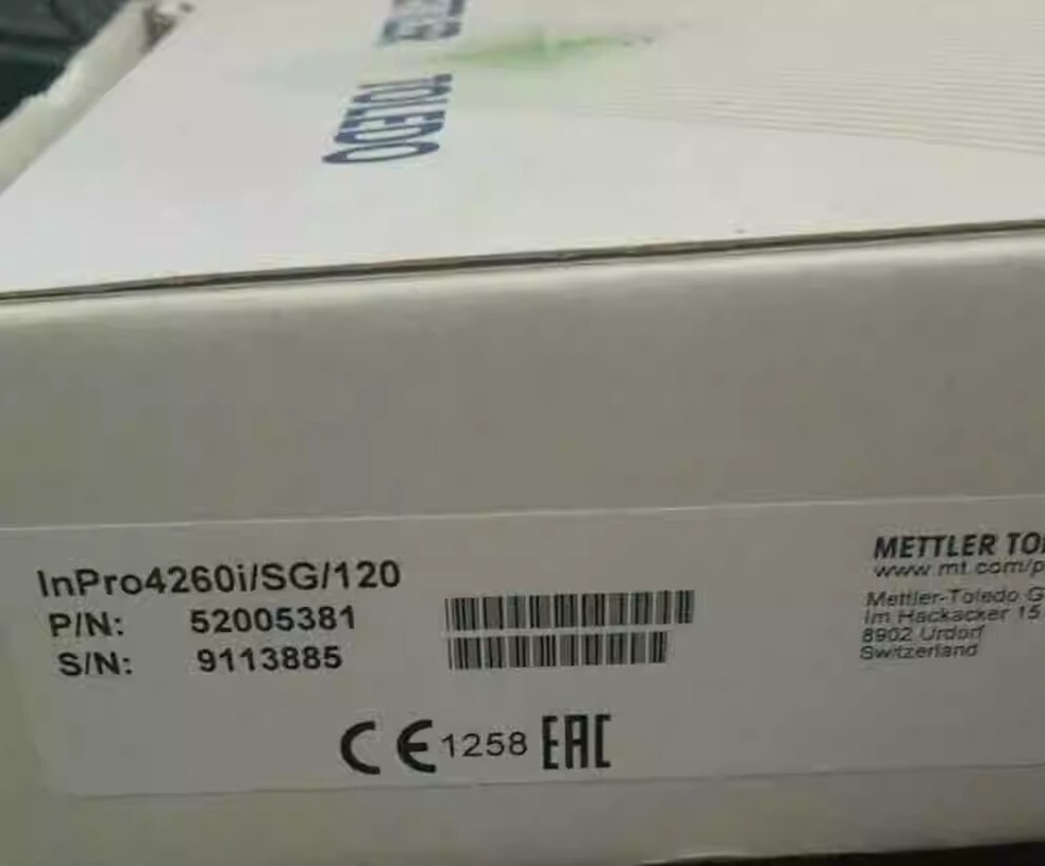 1PCS New InPro4260i/SG/120 Mettler Toledo PH electrode 52005381 | eBay