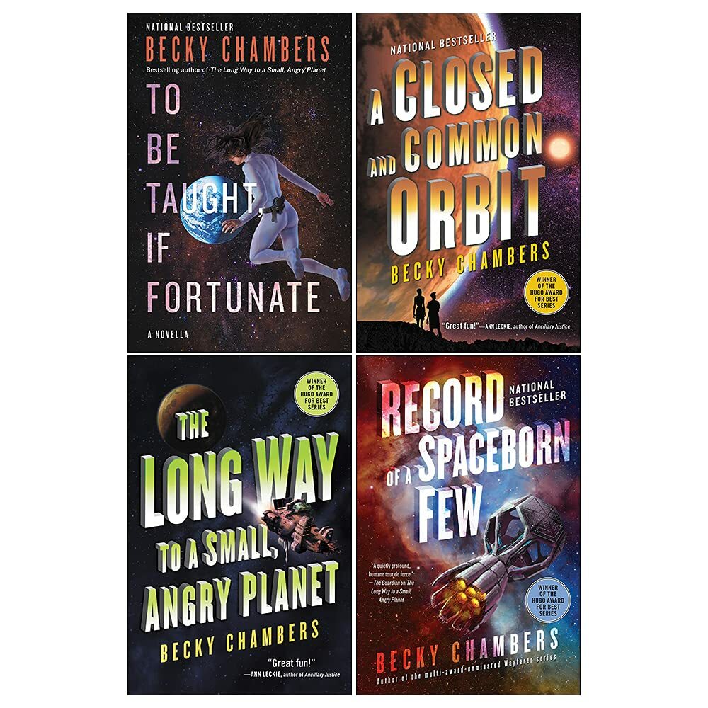 Wayfarers Series 4 Books Collection Set by Becky Chambers Paperback NEW ...