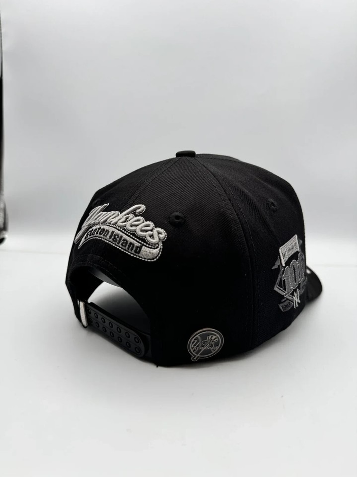 BIGG Boss Black Crystal Contti Hat New York NY Yankees Kevin Hats ...