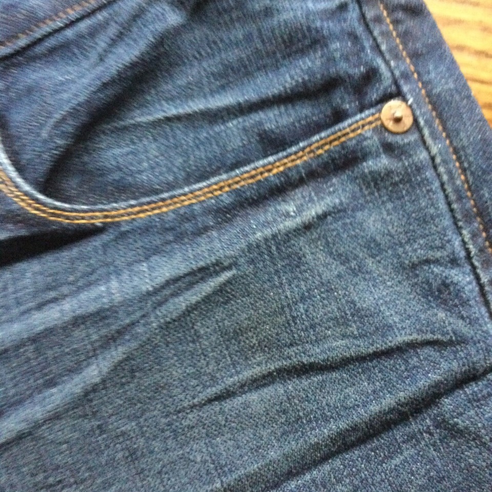 TRUE RELIGION MEN RICKY BIG T Cowboy Boot Strat Cut JEANS SZ 30X34 BLUE ...