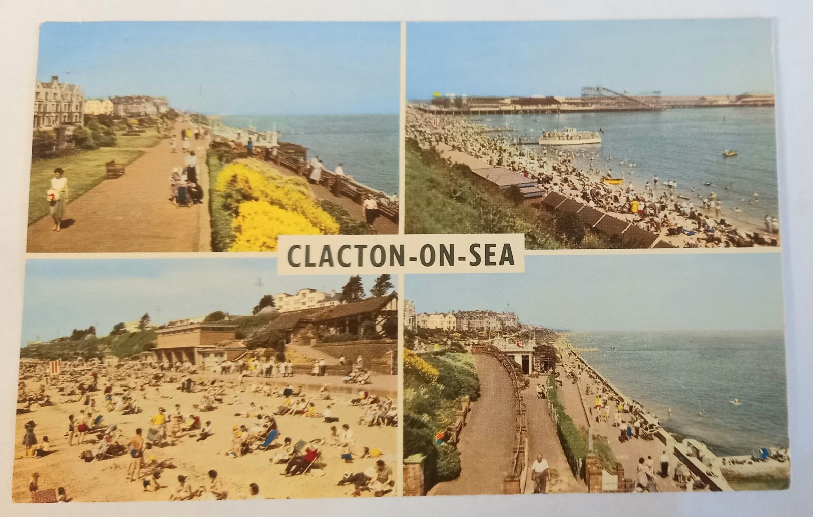 MULTIVIEW POSTCARD OF CLACTON-ON-SEA ESSEX Unposted. | eBay