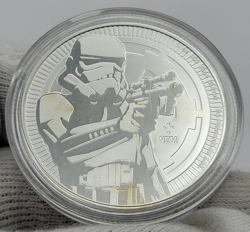 2018 Niue Storm Trooper Star Wars 1 oz .999 Fine Silver Coin | eBay