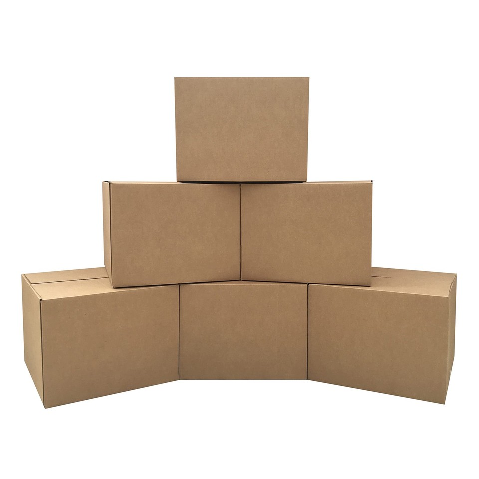 UBMOVE Large Moving Boxes 20x20x15" (6-Pack) Corrugated Cardboard ...