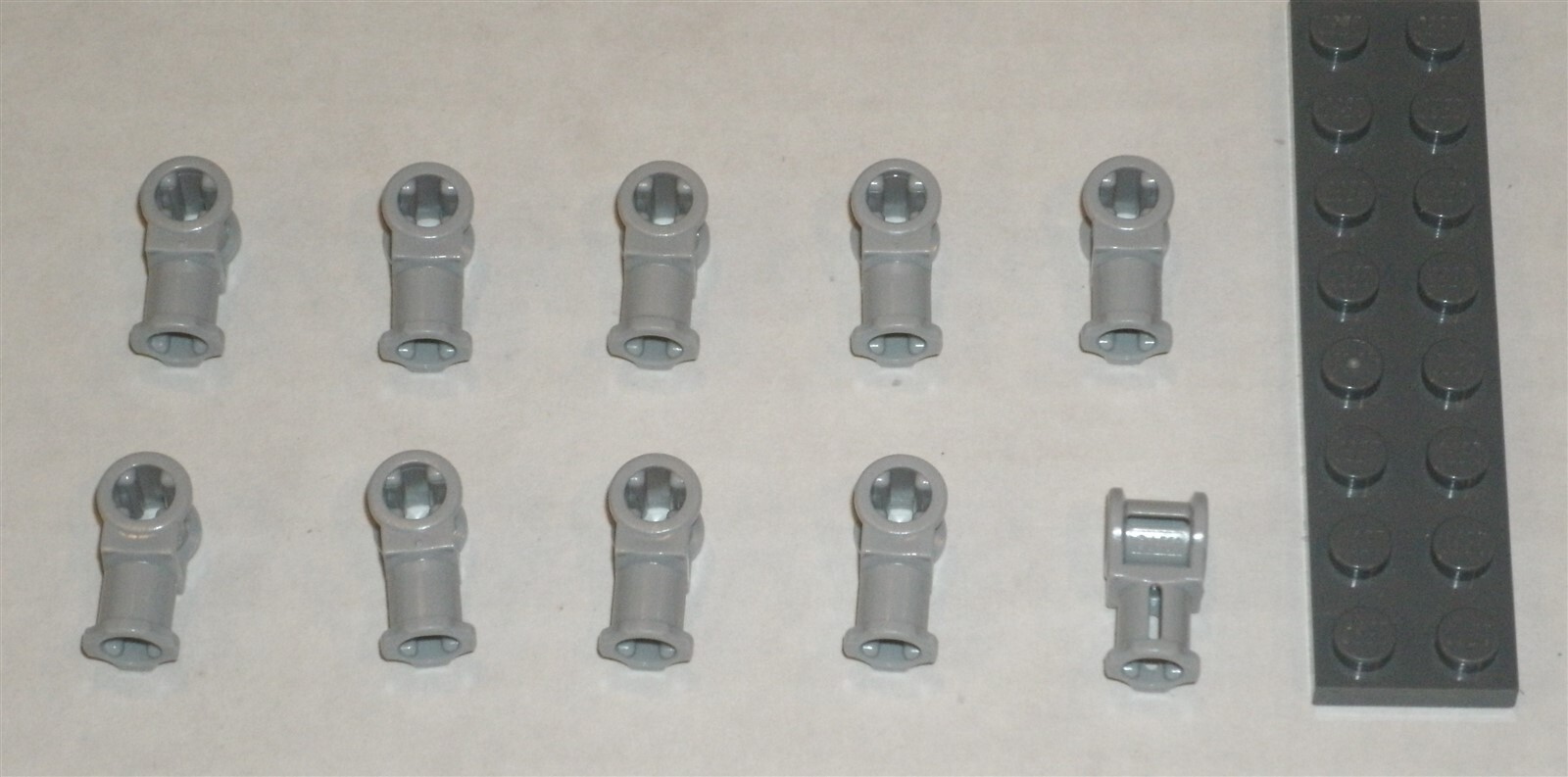 LEGO NEW Light Bluish Grey Technic Connector (10x) 4211553 Brick 32039 ...