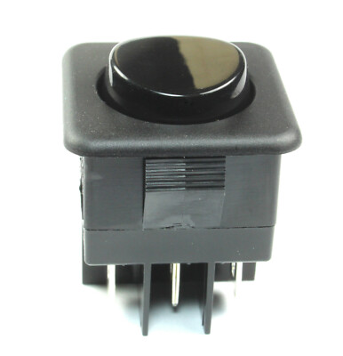 SCI Round Rocker Switch 6-Pins 16A/125VAC 10A/250VAC, 3 Position, ON ...