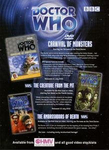 Doctor Who "BBC HMV" 2002 Magazine Advert #5478 | eBay