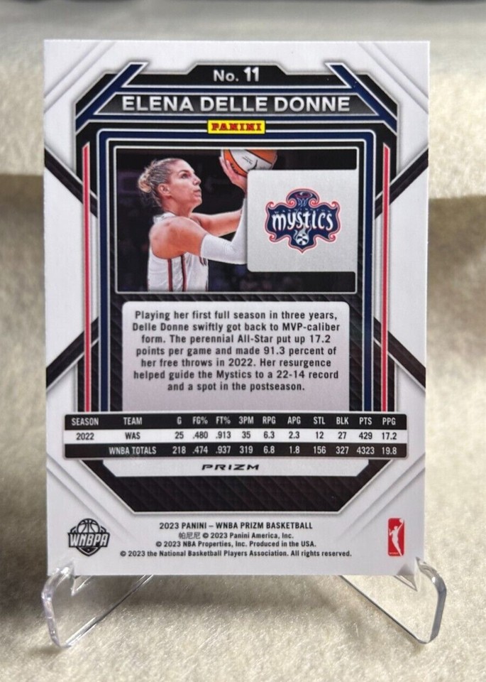 2023 Panini Prizm WNBA Elena Delle Donne Ruby Red Wave Prizm | eBay