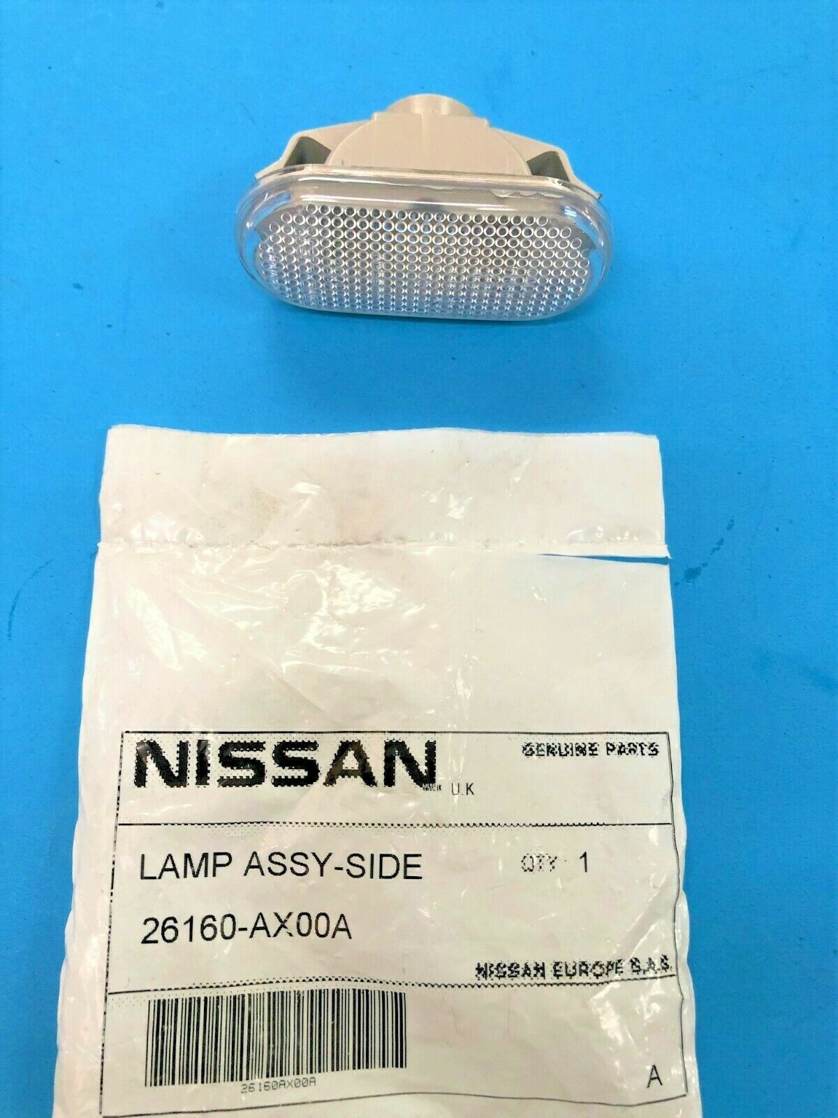 Genuine Nissan QASHQAI J10 2 Side Indicator Flasher Repeater Lamp ...