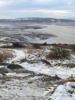 Photo 6x4 Almond mouth Cramond The main river channel at low tide seen ...