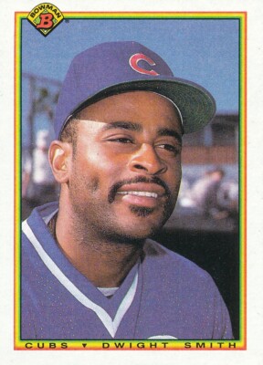 Dwight Smith 1990 Bowman #32 Chicago Cubs baseball card | eBay