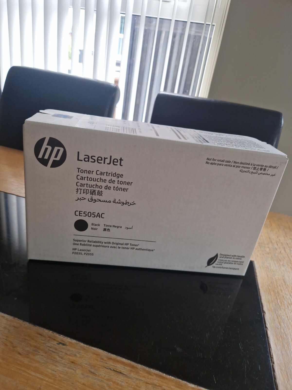 HP+05a+Black+Original+OEM+LaserJet+Toner+Cartridge+CE505AC for sale ...