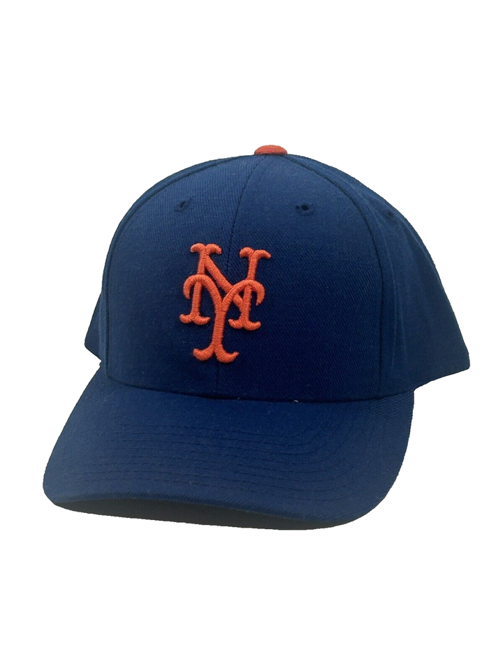 Vintage New York Mets Snapback Hat Logo Athletic Blue 90s | eBay