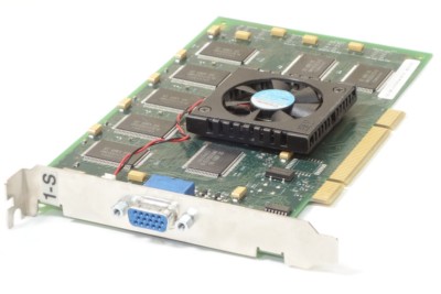IBM TYPE 1-S POWER GTX 2000 32MB SGRAM PCI Computer Graphics Card VGA ...