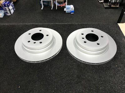 FOR BMW E90 E91 E92 E93 318i 320d 320i 325i REAR BRAKE DISCS 300MM x ...