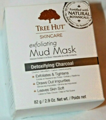 Tree Hut Skin Care Exfoliating Mud Mask Detoxifying Charcoal 82g | eBay