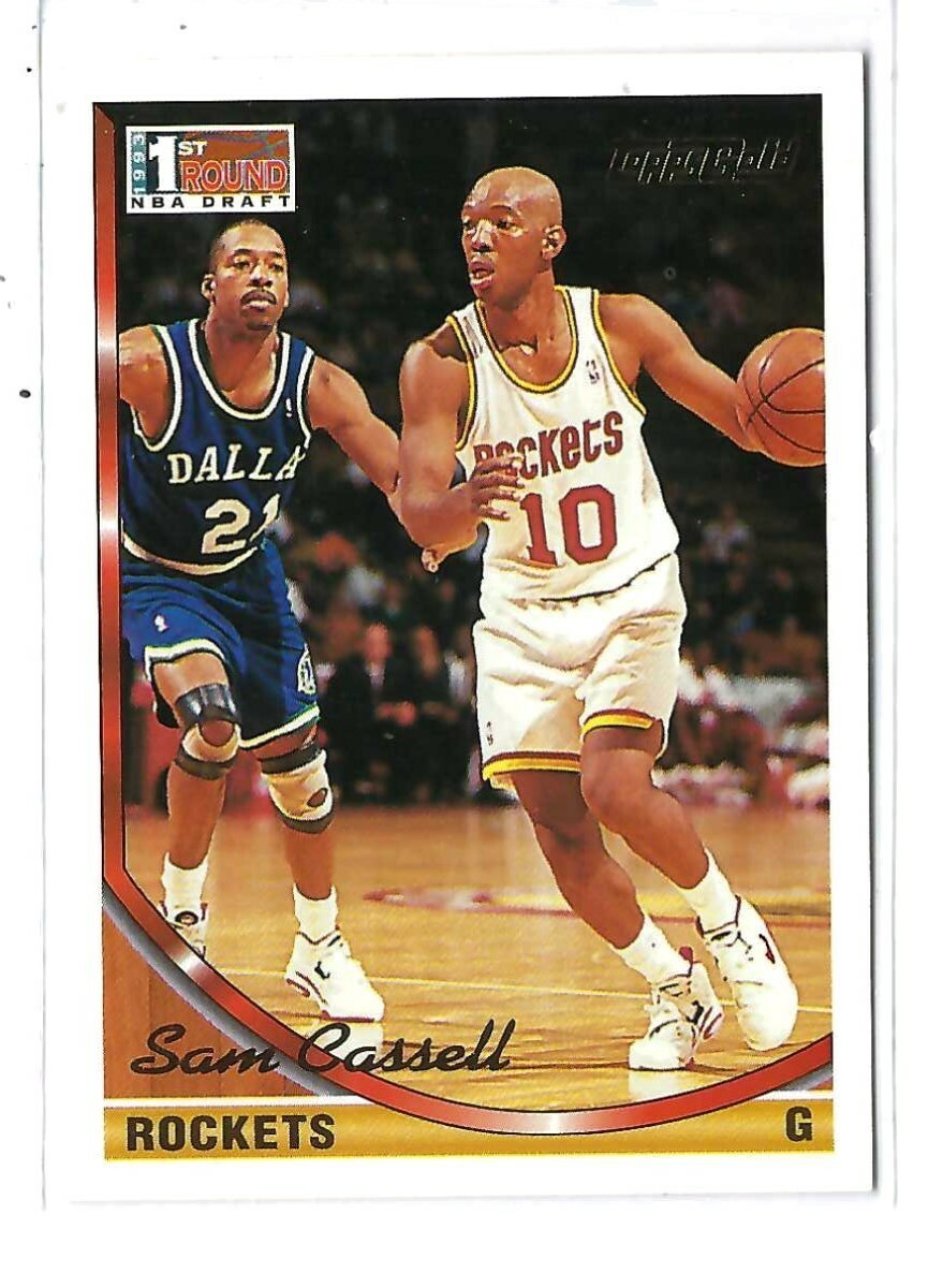1993-94 Topps Gold Sam Cassell -Houston Rockets | eBay
