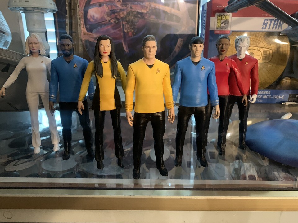 Star Trek SNW “ Pike ” 3D Printed Model Kit @ 7” | eBay