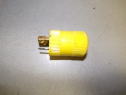 Hubbell Turn & Pull Twist Lock Plug Yellow 20A 125V *FREE SHIPPING* | eBay