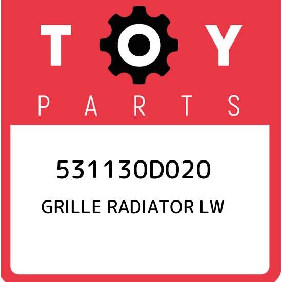 531130D020 Genuine Toyota Grille Radiator LW 53113-0d020 for sale ...